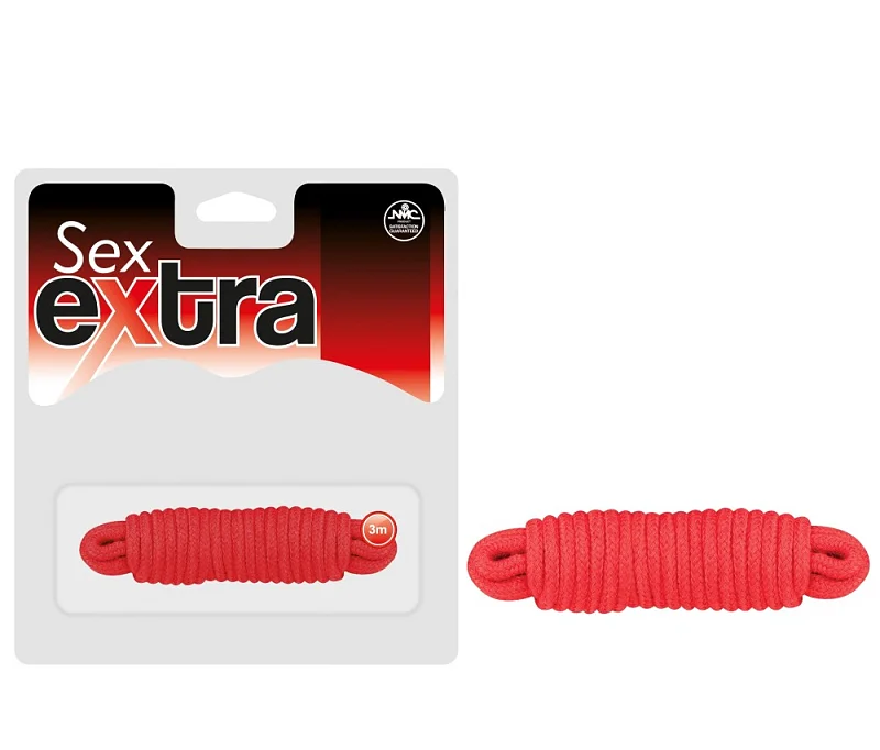 Franghie Pentru Imobilizare Erotica Sex Extra Love Rosu 3 Metri