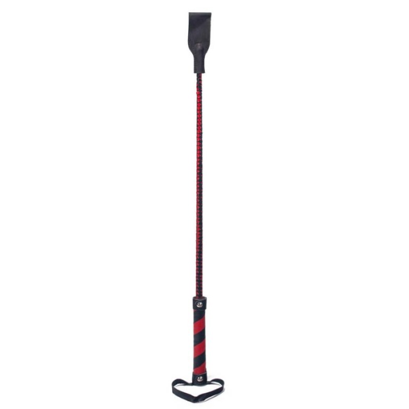 Cravasa Din Piele, Negru + Rosu, 66 Cm C31767 - Pasiune.ro
